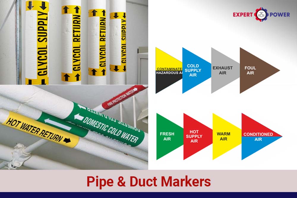 Pipe & Duct Markers Collection